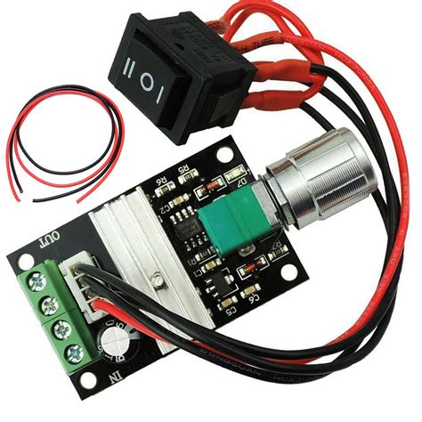 Runcci Yun Dc Motor Speed Controller 3a 6v 24v 12v 3a Pwm Motor Controller Reversible Controller