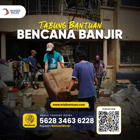 5 NGO Dipercayai Untuk Misi Bantuan Banjir TCER MY