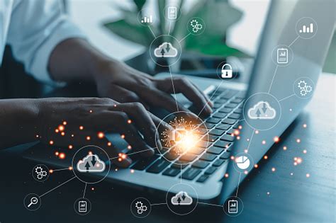 디지털 변환 변화 관리 사물 인터넷 신기술 빅 데이터 및 비즈니스 프로세스 전략 고객 서비스 관리 클라우드 컴퓨팅 스마트 산업 Ai 지능형 서비스 계획에 대한 스톡 사진 및