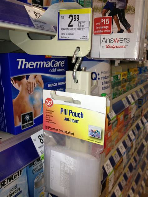 Disposable Pill Pouch Dollar Stores Pill Pouch