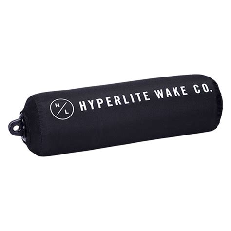 Hyperlite 6x17 5 Black Boat Bumpers Secure Fit
