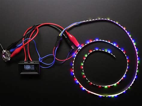 3624 Adafruit Mini Power Meter With Voltage Current Watts Mah And Mwh