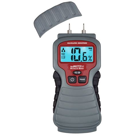 Calculated Industries 7440 Accumaster Xt Digital Moisture Meter Handheld Pin Type Backlit