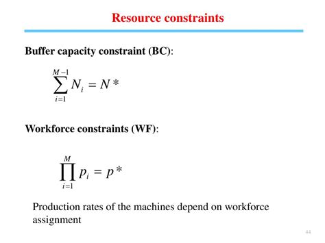 Ppt Chapter 8 Performance Analysis And Design Of Bernoulli Lines Powerpoint Presentation Id