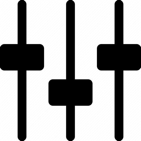Equalizer Setting Control Adjust Icon Download On Iconfinder