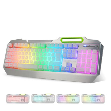RGB Backlit Gaming Keyboard 9 Lighting Modes