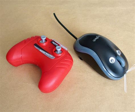 Pc Mouse Becomes A Remote Controlled Toy Rc Mousebot 5 Steps With