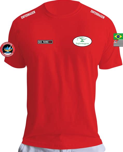 Camisa Camiseta Curso T Cnico De Enfermagem Enfermeiro Elo