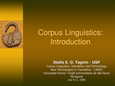 Ppt Corpus Linguistics Introduction Powerpoint Presentation Free Download Id 1001827