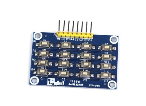 4x4 Matrix Teclado Módulo Teclado 16 Botões 8 Pinos Para com o Melhor Preço é no Zoom