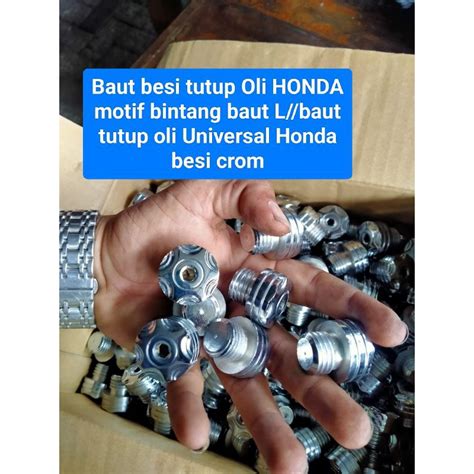 Jual Baut Tutup Oli Mesin All Honda Baut Besi Tutup Oli Mesin Shopee Indonesia