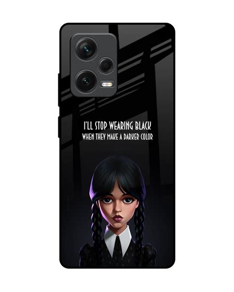 Buy Aesthetic Digital Art Premium Glass Case For Redmi Note 12 Pro 5g