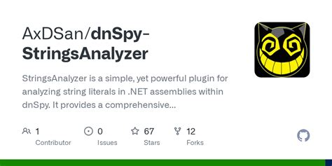 Github Axdsandnspy Stringsanalyzer Plugin For Dnspy Analyze