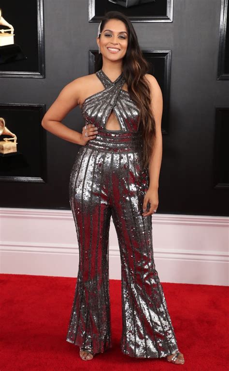 Lilly Singh From 2019 Grammys Red Carpet Fashion E News