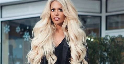 Bianca Gascoigne Wears Real Extensions Made From Virgin Hair Of