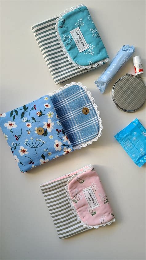 Sanitary Pad Pouch Travel Sanitary Bag Sanitary Bag Teens Etsy
