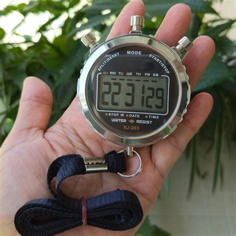 秒表计时器学生教练裁判游泳比赛用田径跑步专业健身训练电子秒表 虎窝淘