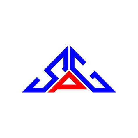 Spg Letter Logo Creative Design With Vector Graphic Spg Simple And