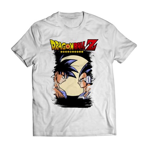 Camiseta Unissex Dragon Ball Z Goku Vegeta Infantil Adulto Elo7