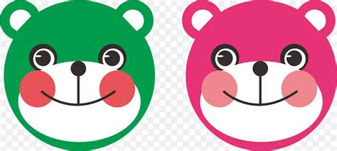 奇怪的熊（原谅绿，火龙果色）png图片素材下载图片编号11194381 Png素材网