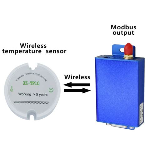 무선 온도 습도 센서 출력용 Rs485 Modbus 수신기로거동심원 장치 Modbus 프로토콜고정 무선 단자