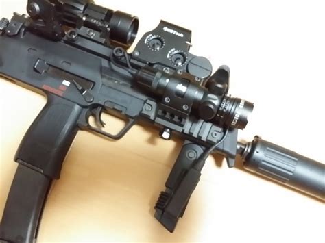 オトナもオモチャ（主に電動ガン、ガスガン、モデルガンのレビュー） ヘッケラー＆コッホ Mp7a1カスタム（handk Mp7a1 Custom）