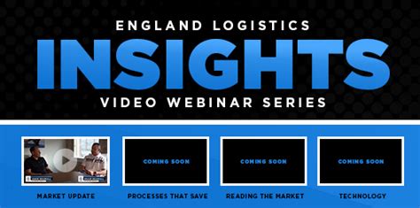 Insights England Logistics