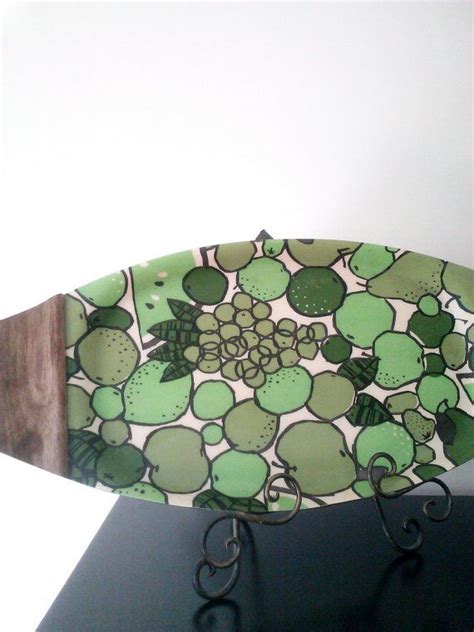 Mid Century Laminated Fruit Serving Tray