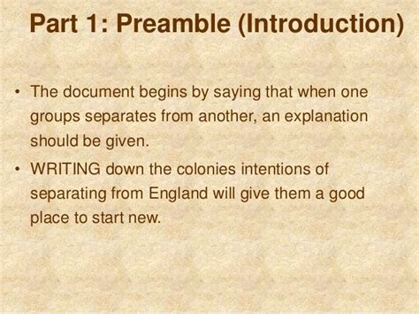 Declaration Of Independence