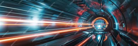 Futuristic And Innovative Design Concept Of A Sleekhighspeed Hyperloop