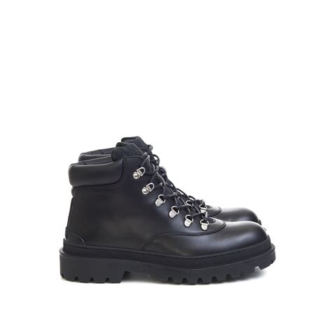 Dior Explorer Hiking Boots In Black Smooth Calfskin Grailed