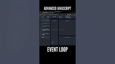 😍😍 Advanced Javascript Event Loop And Concurrency In Js Es6 Javascript Coding Programming Js