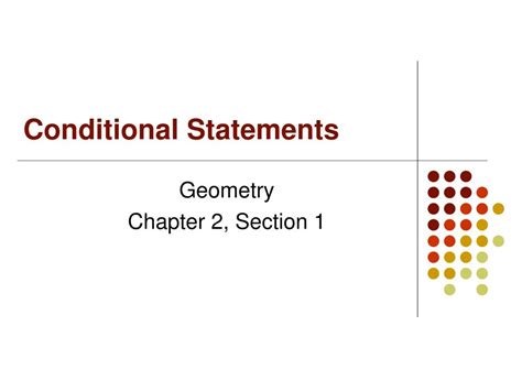 ppt conditional statements powerpoint presentation free download