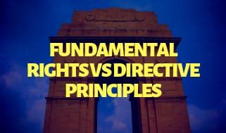 Main Difference Between Fundamental Rights And Directive Principles NCERT Notes Military