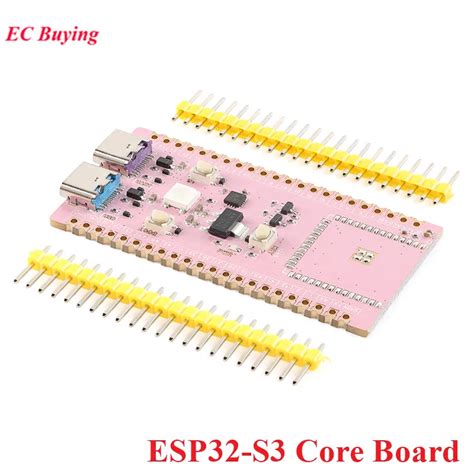 Placa De Desarrollo ESP32 S3 ESP32 Core M Dulo Tipo C CH343 Para