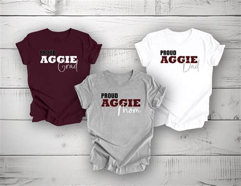 Texas Aggie Personalized Custom Aandm Shirt Etsy