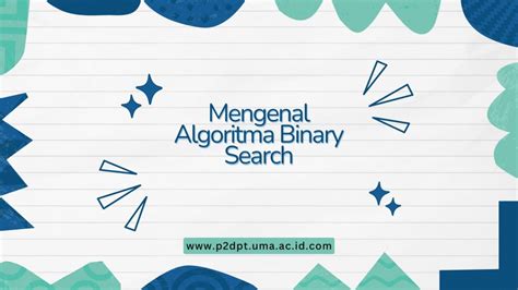 mengenal algoritma binary search