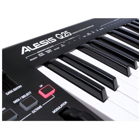 Buy Alesis Q25 25 Key Keyboard Midi Controller Keyboard Online Bajaao