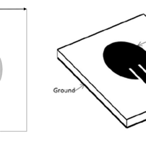 Circular Shaped Microstrip Patch Antenna Download Scientific Diagram