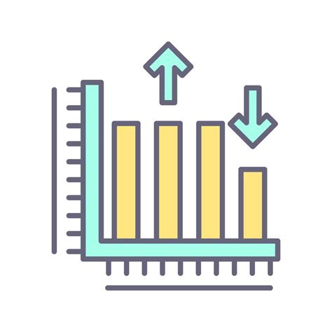 Bar Graph Vector Icon 18895766 Vector Art At Vecteezy