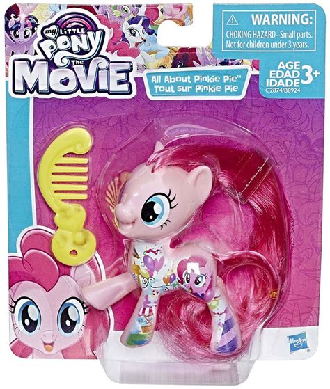 My Little Pony The Movie All About Pinkie Pie Mini Figure Hasbro Toys ...
