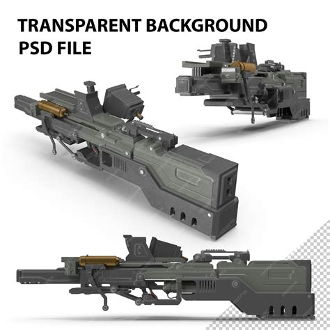 Sci Fi Plasma Rifle