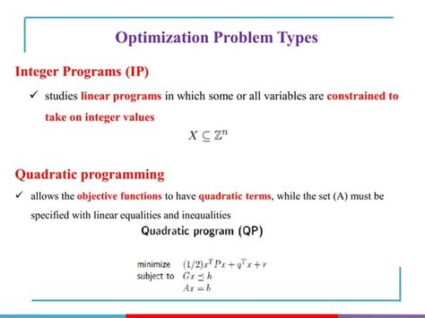 Classification Of Optimization Techniques Pdf Computer Software And Applications Computing