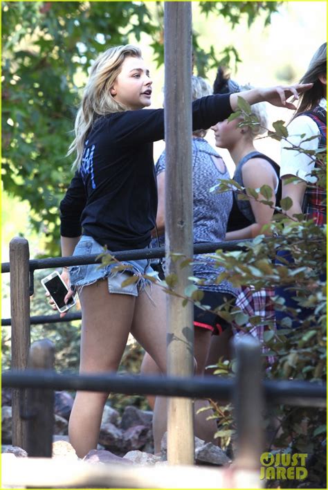 Chloe Moretz And Kaitlyn Dever Ride Roller Coasters At Disney Photo