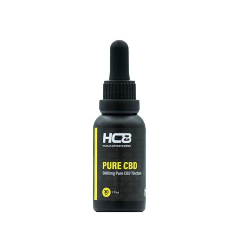 Highly Concentr8ed Thc Free Pure Cbd Isolate Tincture 5000mg 30ml Dr