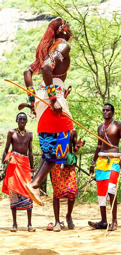 Kenya Dance Of The Samburu Tribe