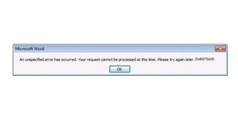 Fix Office Activation Error 0x80070426 Errortools
