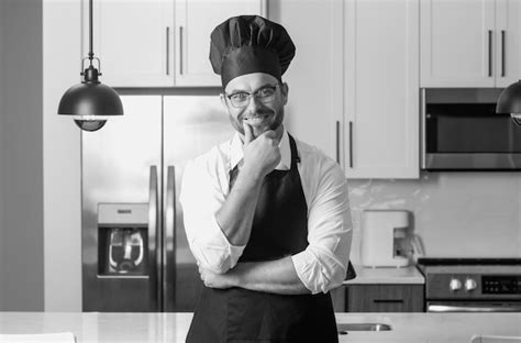 Premium Photo Cooking And Culinary Concept Chef Cook In Uniform On