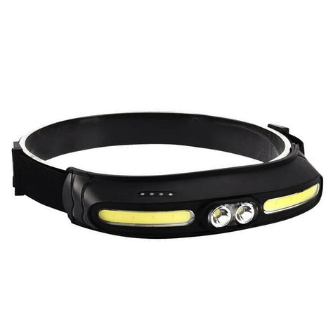 Linterna Frontal Xpe Cob Led Luz De Emergencia Portátil Para Senderismo