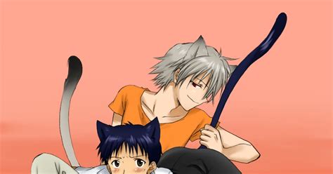 Kaworushinji Cat Day Kaworu Nagisa 【腐向け】にゃんにゃんの日貞ver Pixiv